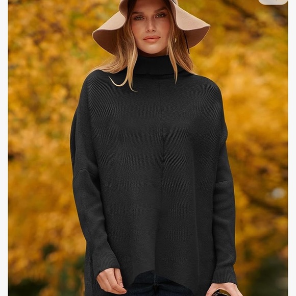 anrabess | Sweaters | Oversized Batwing Sweater For Fall | Poshmark